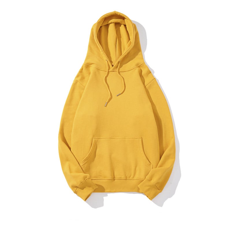 Solid color hoodies that can feature a personalized logo-7