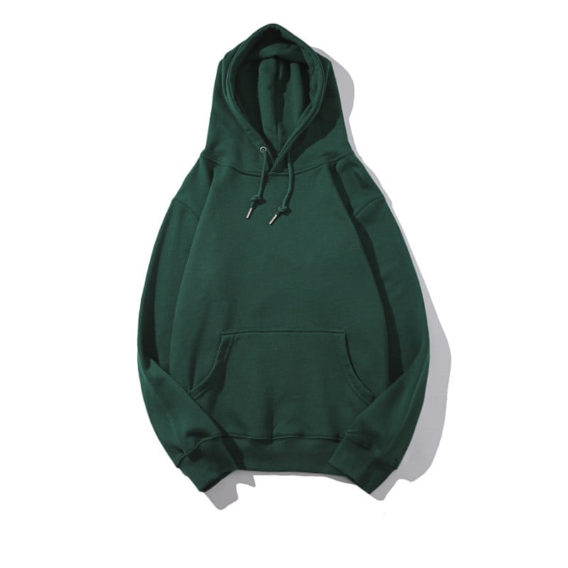Solid color hoodies that can feature a personalized logo-7