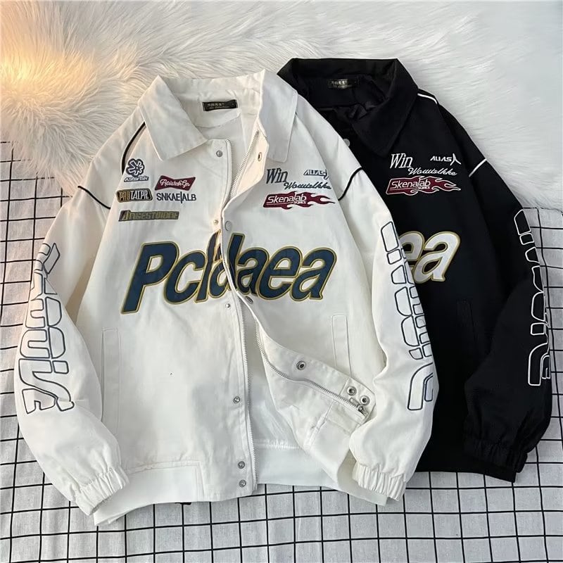 Casual Vintage fashionable streetwear Loose Cotton jacket | Best Custom ...