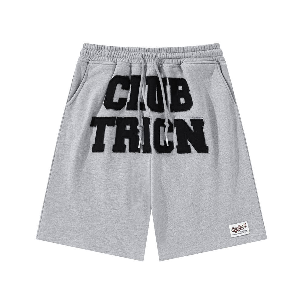 Casual distressed Embroidery Loose shorts | Best Custom Streetwear ...