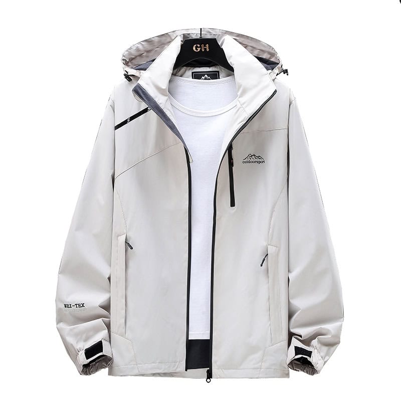 Vintage Embroidery waterproof logo jacket | Best Custom Streetwear ...