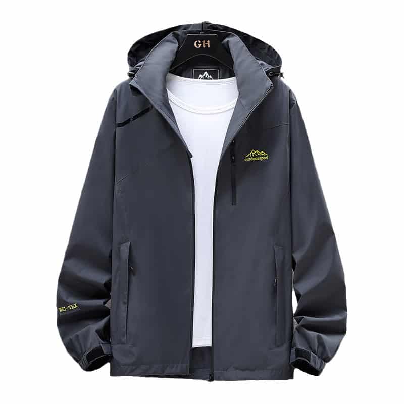 Vintage Embroidery waterproof logo jacket | Best Custom Streetwear ...