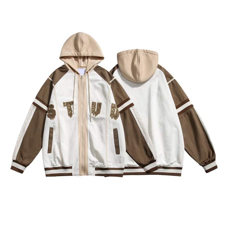 Original Applique Embroidery baseball jacket | Best Custom Streetwear ...