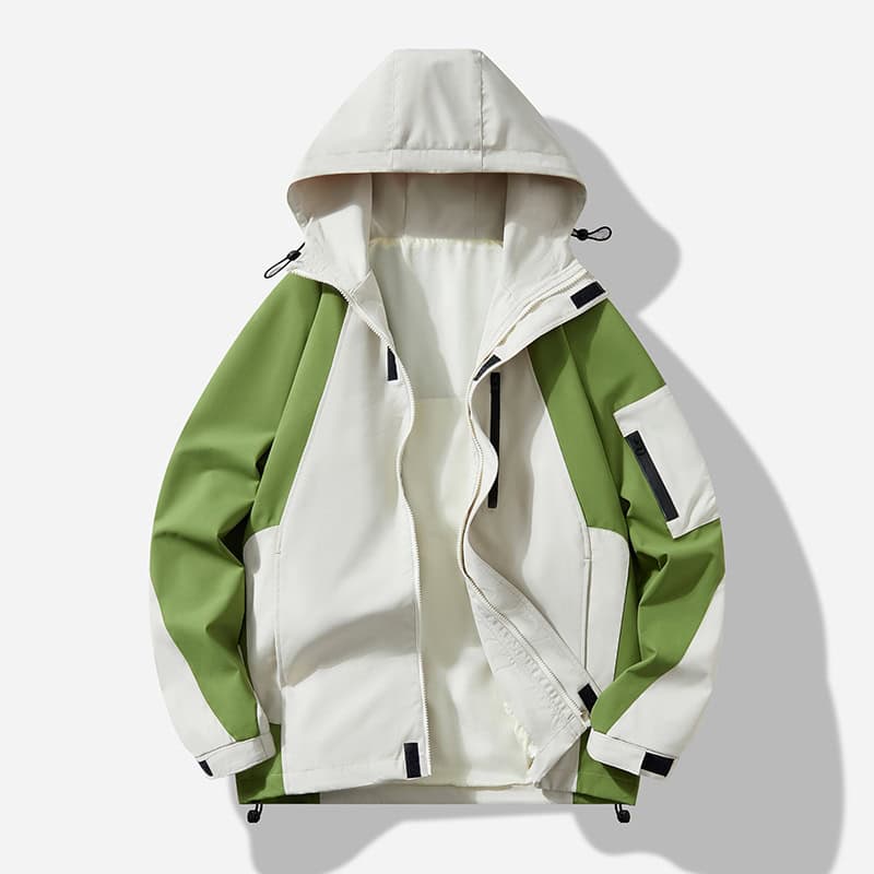 Casual Splicing Plain color streetwear jacket | Best Custom Streetwear ...