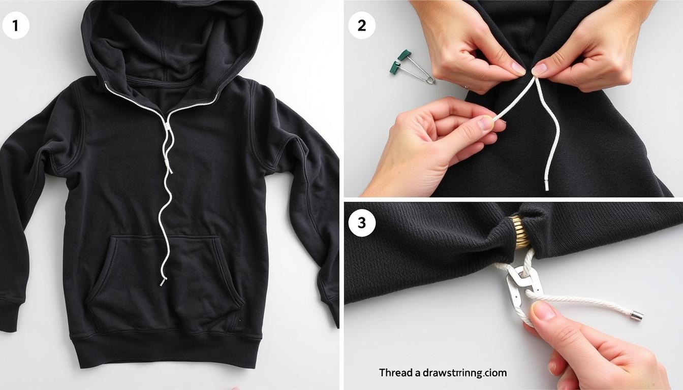 How to Put the String Back in a Hoodie - Easy Guide